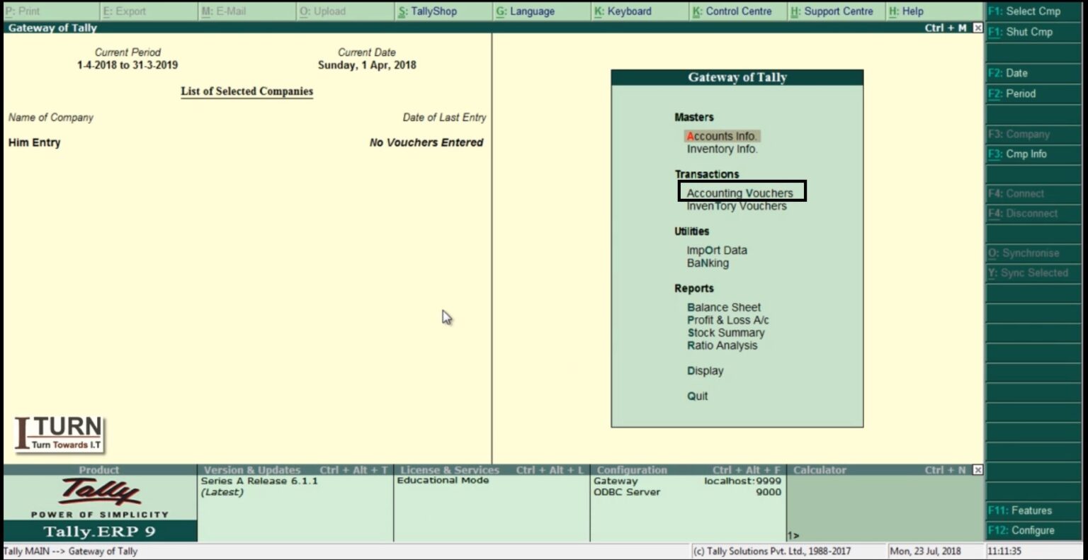 Mastering Voucher Entry in Tally ERP 9 – Training By Himanshu